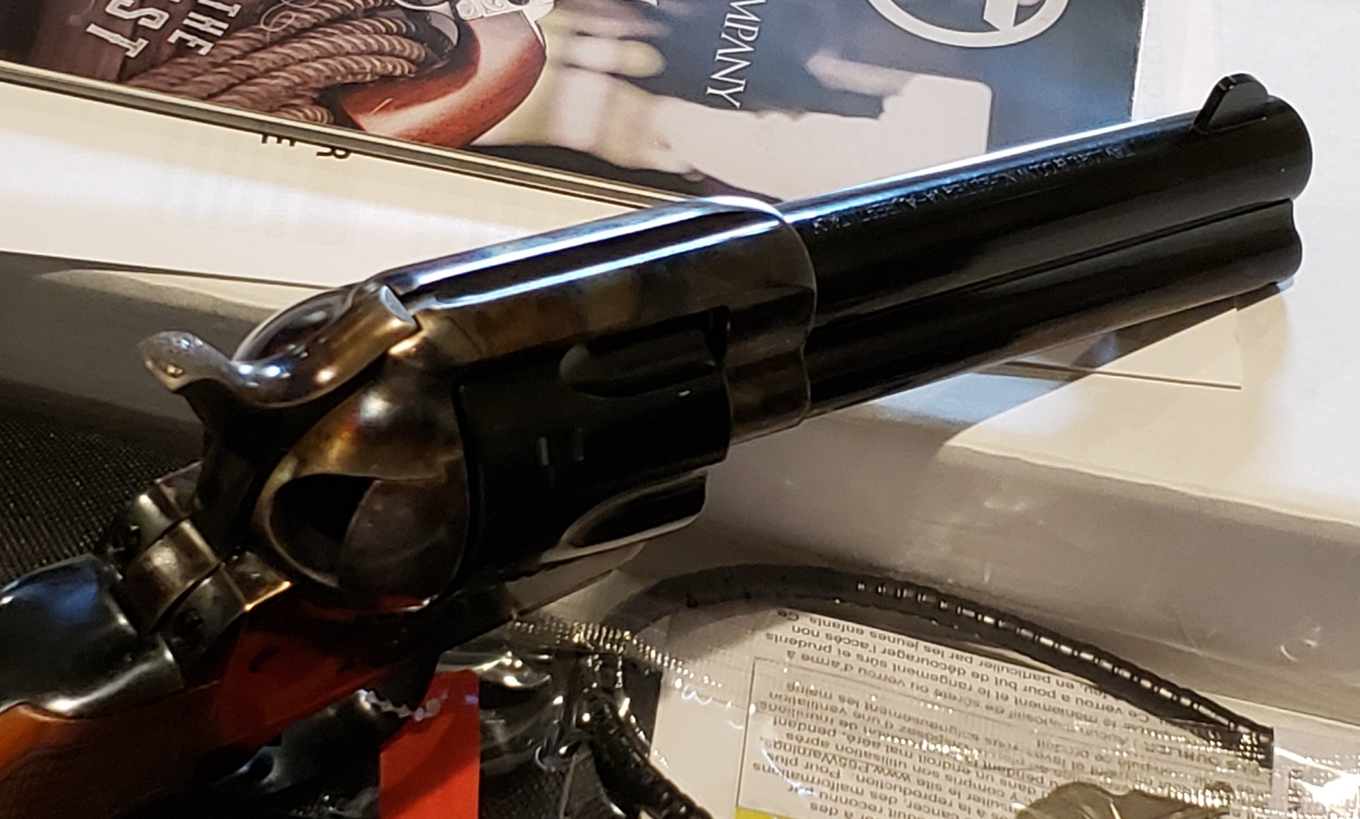 Taylors / Uberti 1873 Cattleman 4.75″ Birdshead 45lc 555152 NEW | Ellis ...