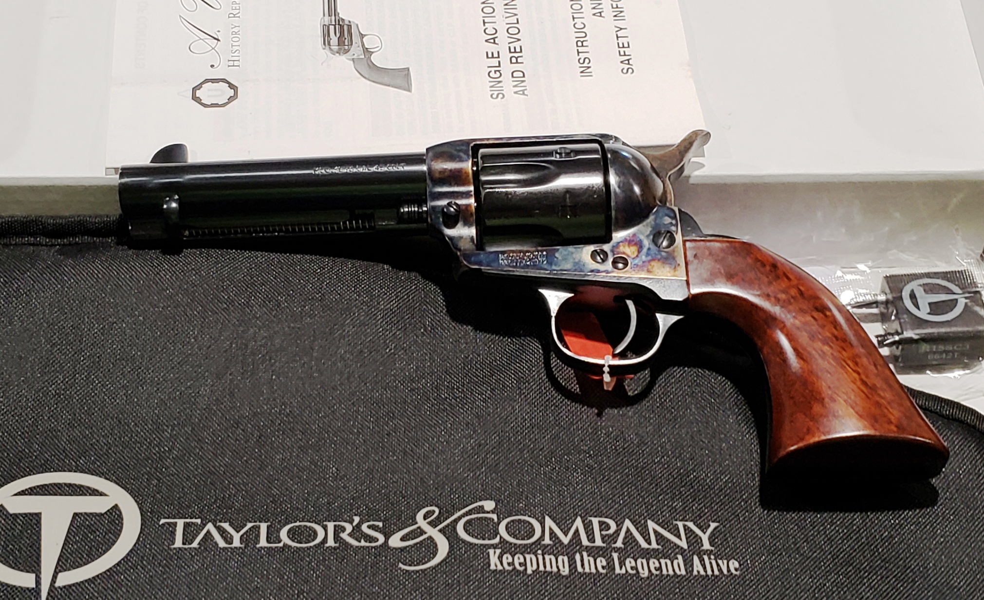 Taylors / Uberti 1873 Cattleman Tuned 4.75″ Case Color 45LC 550887DE ...