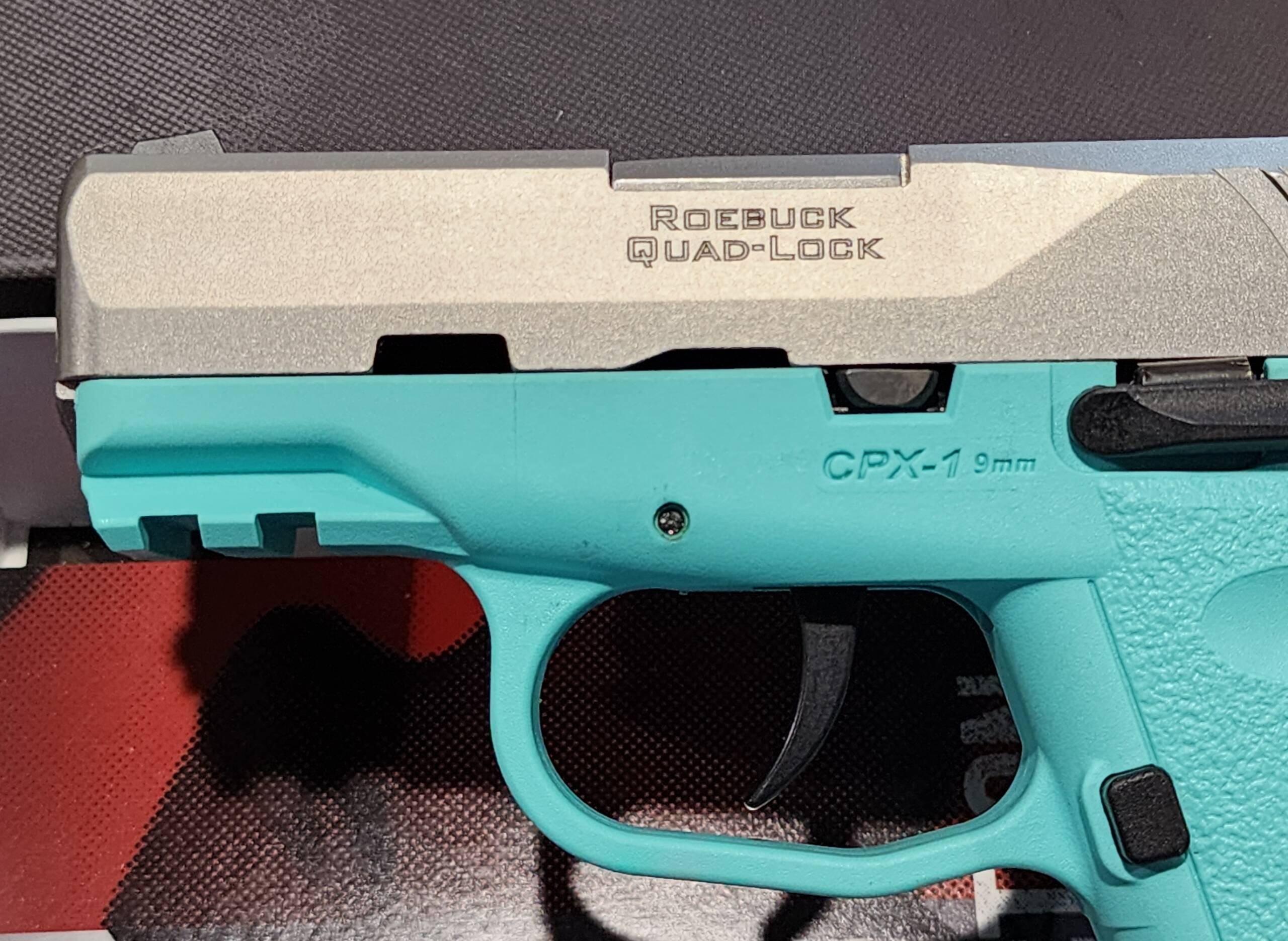 SCCY CPX1 SCCY Blue/Cyan Stainless w/Safety 9mm 2mags CPX-1TTSBG3 ...